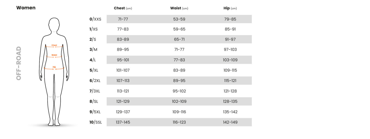 Size charts | Bioracer